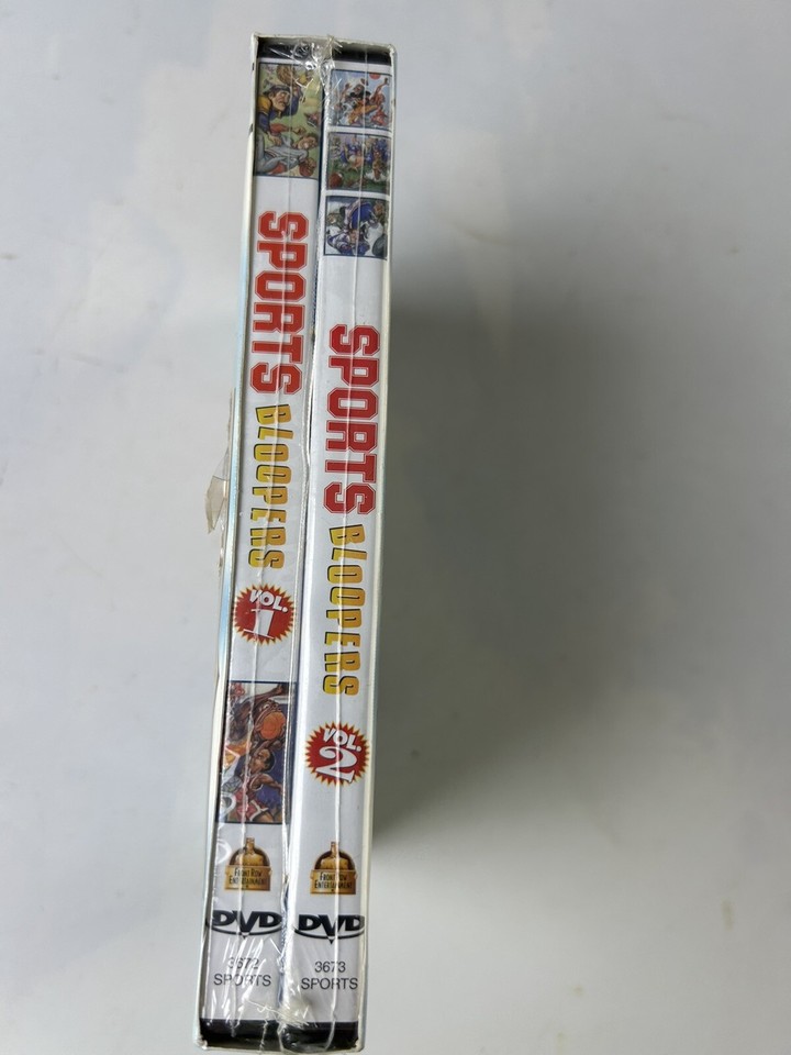 Cartoon Mania Sports Bloopers DVD Funny Moments From World Of Sports ...