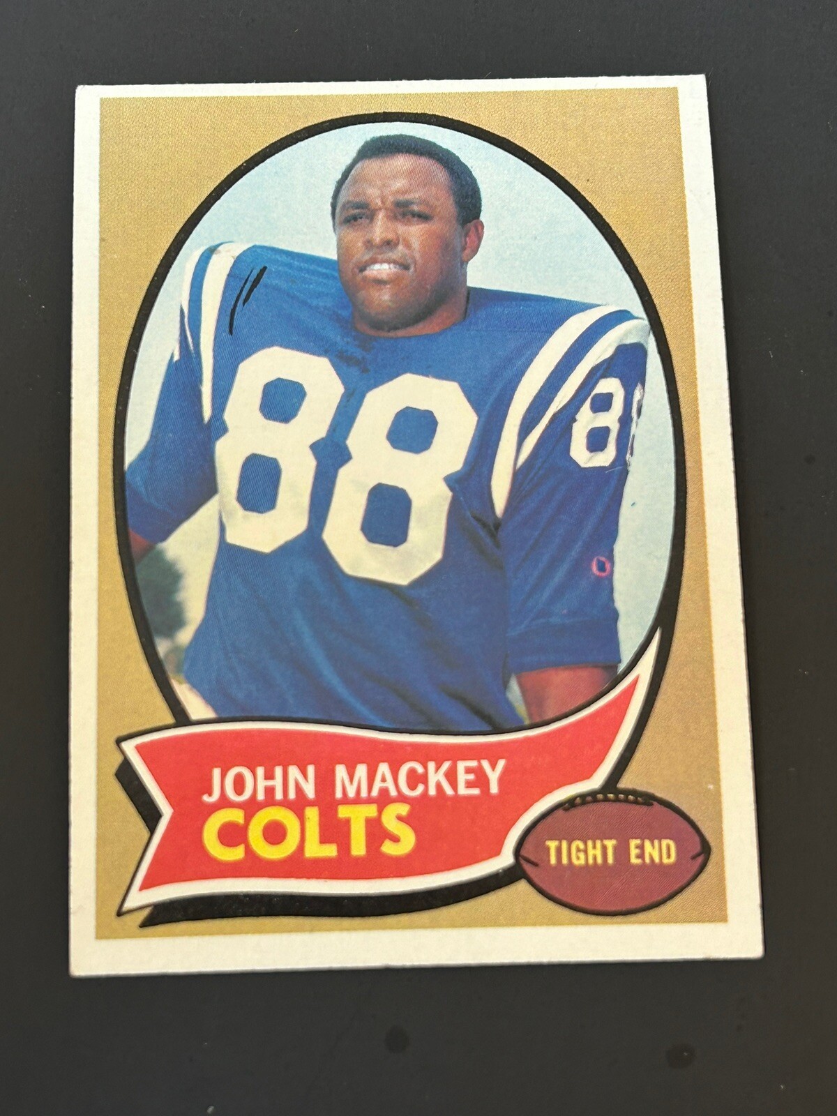 1970 Topps Football #62 John Mackey HOF EX/EX+ BaltimoreColts Syracuse ...