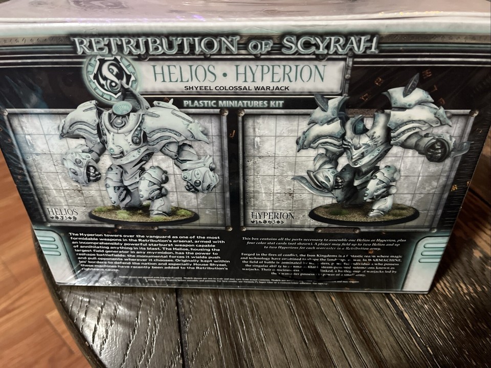 Warmachine Retribution of Scyrah Helios Hyperion Colossal Sealed, Box ...