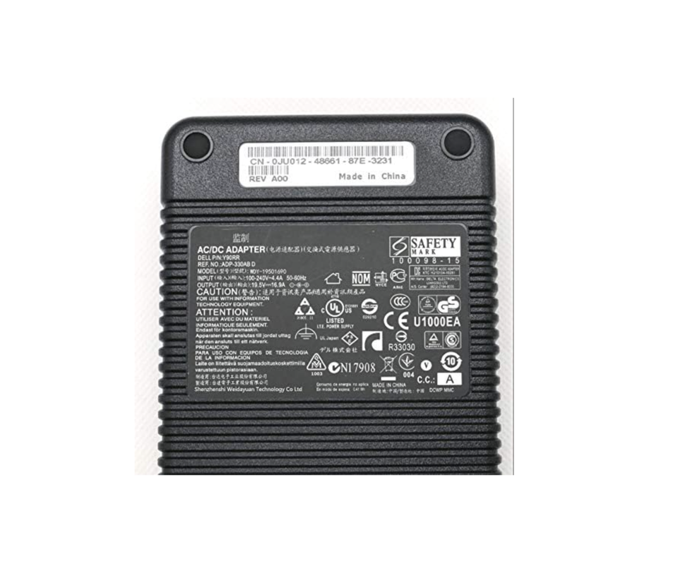 For DELL Alienware 15 17 M15x M17x R2 R3 R4 R5 240W AC Charger Power ...