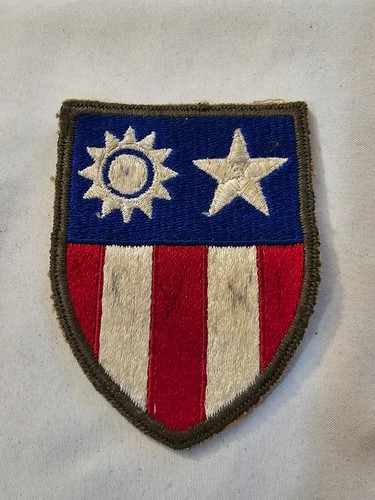 Original WWII US Army China Burma India CBI Theater SSI Shoulder Patch ...