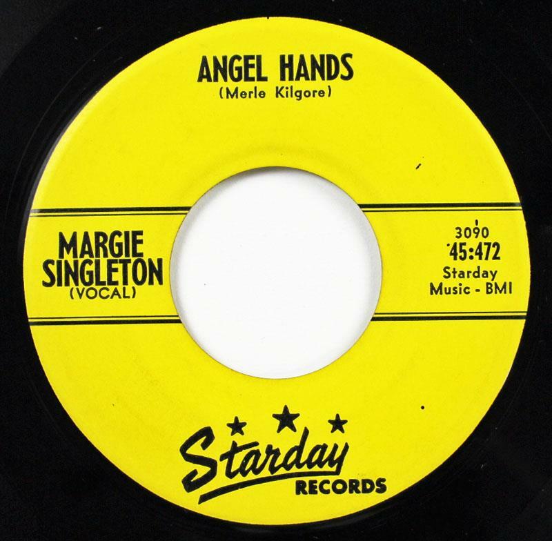 Margie Singleton, The Eyes of Love - Angel Hands, Starday Records 45 ...