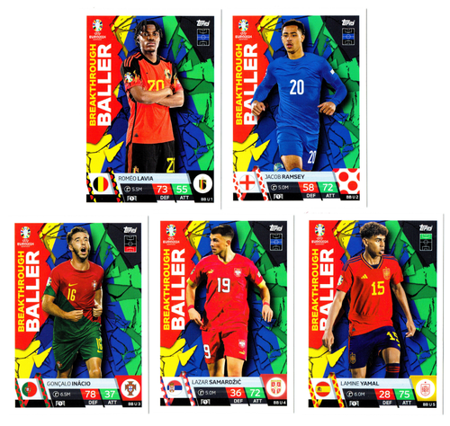 Topps Match Attax EURO 2024 BREAKTHROUGH BALLER | eBay