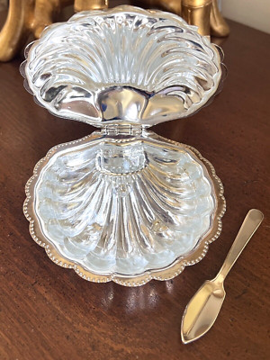 Butter Dishes - Shell Butter Dish