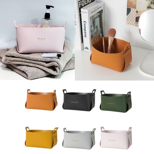 Decoration Desktop Storage Box PVC Leather Dice Tray Living Room ...