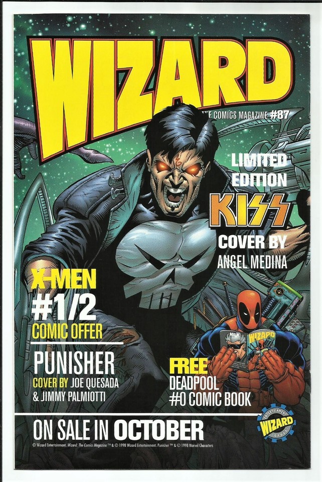 KISS SPECIAL WIZARD EDITION 1998 KISS & TELL GENE SIMMONS INTERVIEW ...