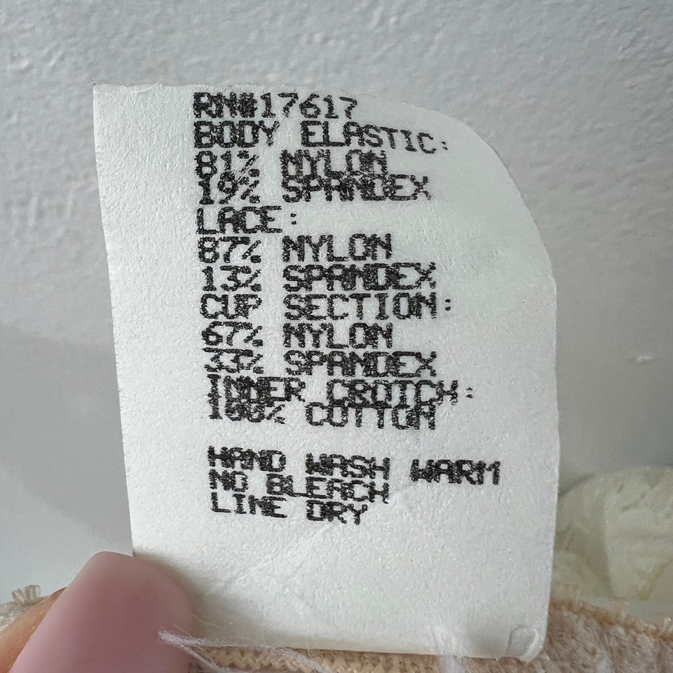 Vintage Crown-ette Ivory Satin and Lace Lingerie One Piece Bodysuit USA ...