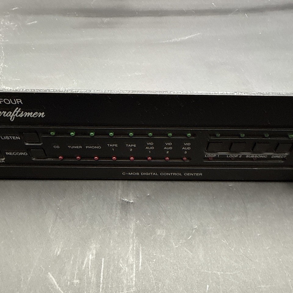 Soundcraftsmen Pro-Control Four C-mos Preamplifier Preamp | eBay