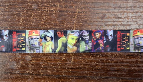 7/8" Star Wars REBELS Ribbon - SOLD BY YARD | eBay