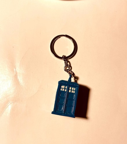 Doctor Who Blue Tardis Enamel Keychain New Last One | eBay