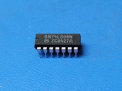 (10 PCS) SN74LS08N MOT AND Gate IC 4 Channel 14-PDIP | eBay