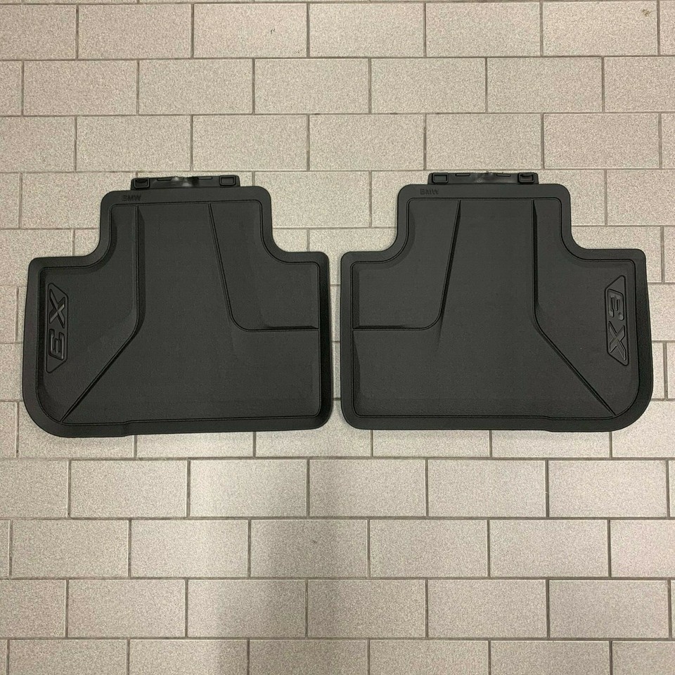 Brand New Genuine BMW RHD G01 & G08 X3 Front and Rear Rubber Mats ...