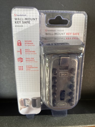 Sandleford 105 x 65 x 55mm Wall Mounted Key Storage Safe | eBay