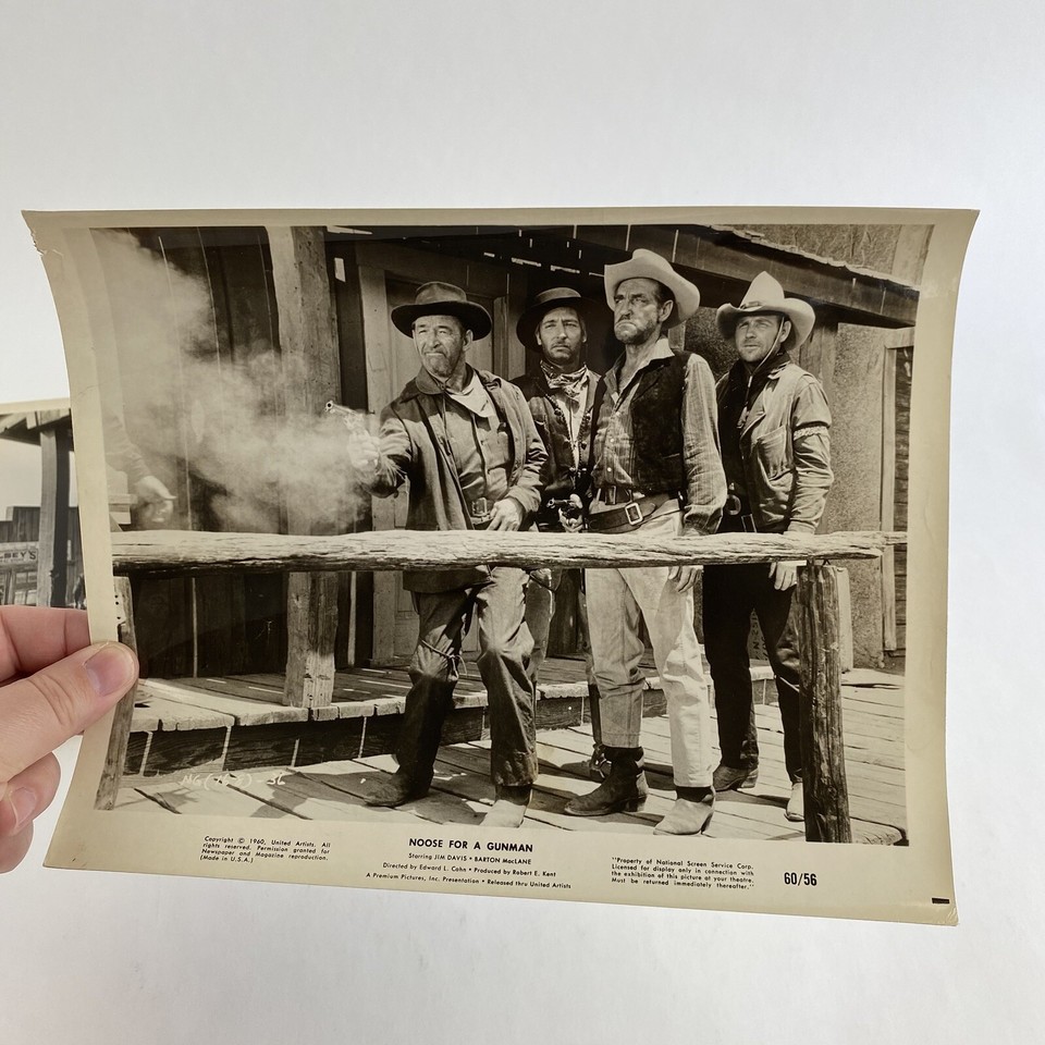 Vintage Photos Movie Stills Noose For A Gunman 1960 Jim Davis Leo ...