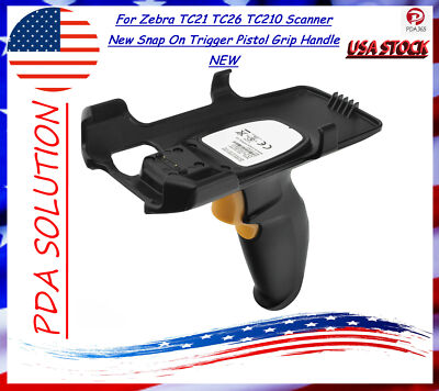 For Zebra TC21 TC26 TC210 Scanner Snap On Trigger Pistol Grip Handle US ...
