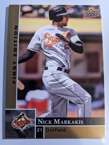 2009 Upper Deck First Edition Baseball #25 Nick Markakis | eBay