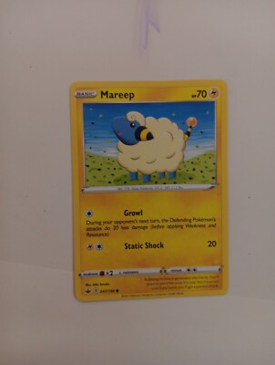 Mareep 047/198 - Unplayed Printing Wear - Reign Pokemon Card j&m ...