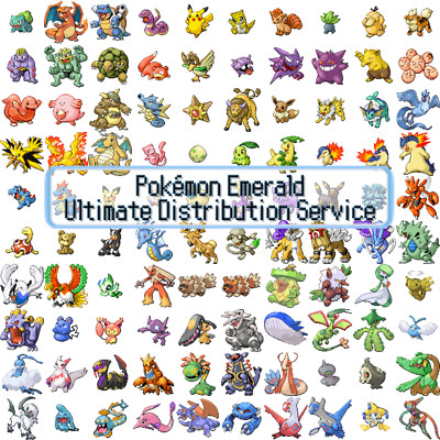 Pokemon Emerald Complete English Event Distribution Service | eBay