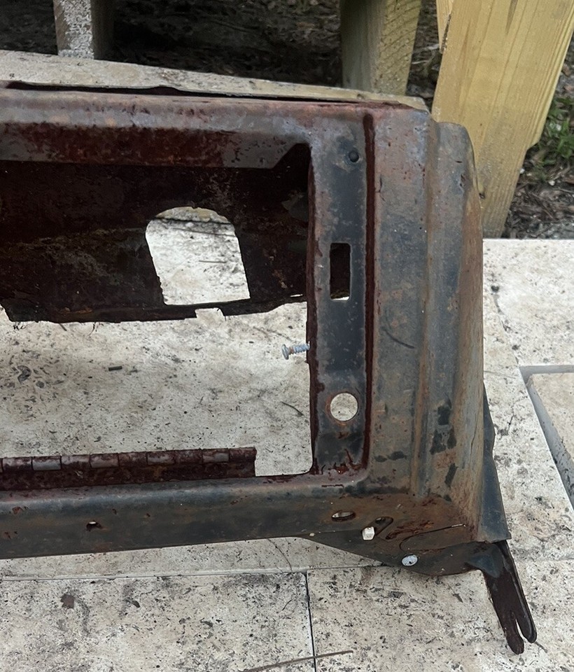 1970-1974 Mopar E Body Dash Frame Interior Metal Housing 440 426 Cuda ...