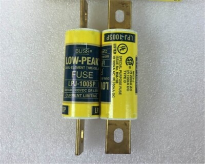 1Pc Bussmann LPJ-100SP Class J 100A 600V Time Delay Dual Element Fuses ...