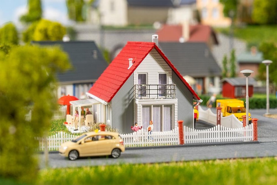 FALLER 232148 HO Scale Two Modern Country Houses | eBay