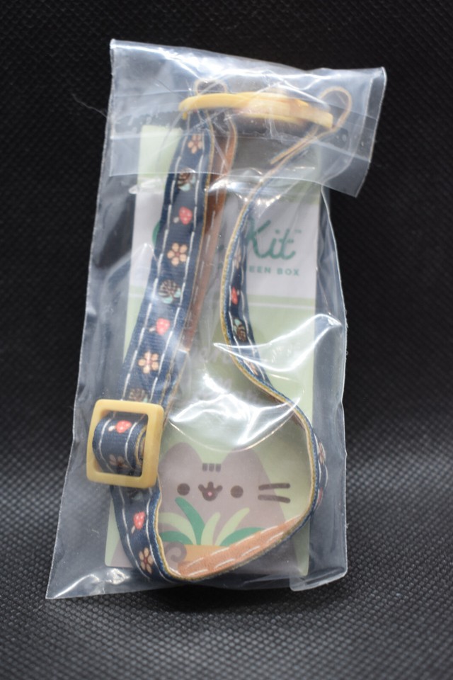 Pusheen Cat Kit Box Denim Pet Collar Garden Flowers Spring 2022 New in ...