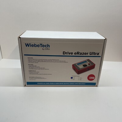 CRU-DATAPORT 31550-0109-0000 DRIVE ERAZER ULTRA US POWER PLUG ...