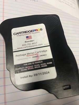 Quadient ISINK2 / IMINK2 Ink Cartridge for IS280 / IM280 Postage Meter ...