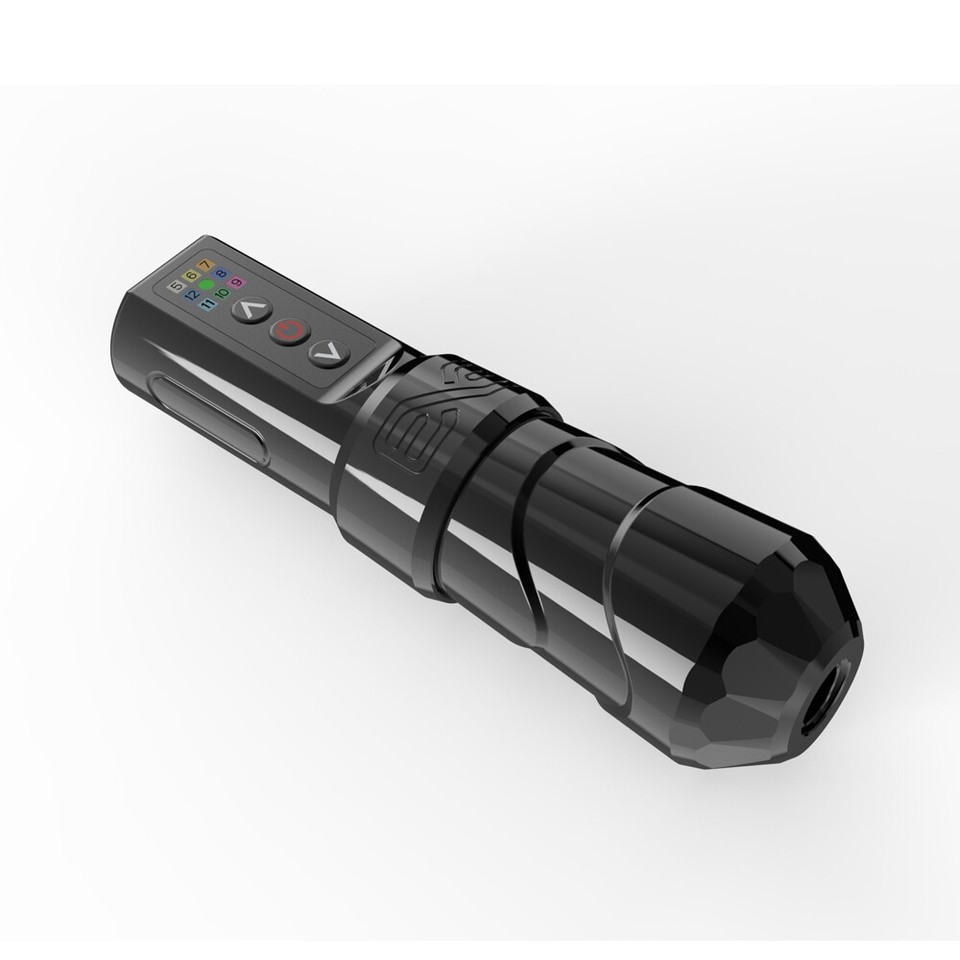 Wireless Tattoo Machine Rotary Pen Coreless Motor Powerful Battery Pack ...
