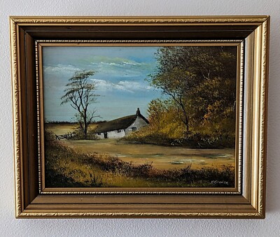 HARRY BARDEN (1922-91) Constable of Cornwall ORIGINAL SIGNED Painting ...