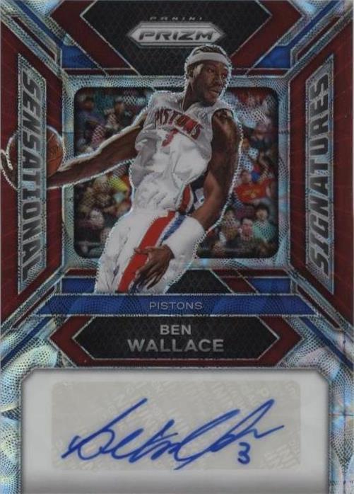 2023-24 Panini Prizm - Sensational Signatures Ben Wallace #SS-WC Choice ...