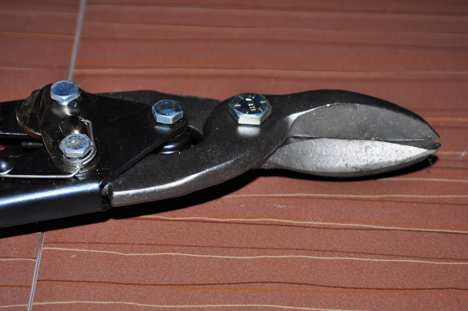 Prosnip 9-3/4" Aviation Snips Red Compound cutter strasight to curve ...