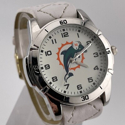 Miami Dolphins Watch Game Time 40mm Case One Piece Strap NFL Quartz ...