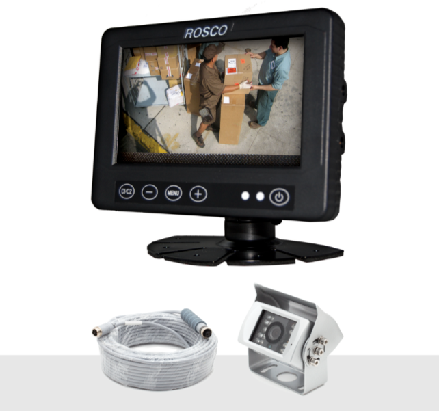 Rosco Vision Systems STSK5465 Color Backup Camera System w/ 5" Monitor ...