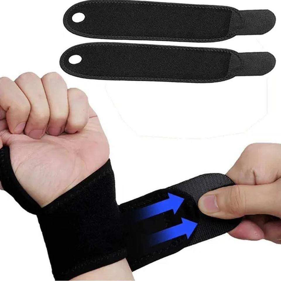 Wrist Hand Brace Support Carpal Tunnel Sprain Arthritis Gym Splint Left ...