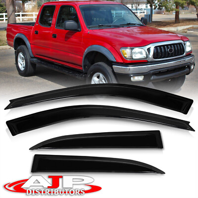 4PCS Window Visors Sun Shade Vent Rain Deflector For 2001-2004 Toyota ...
