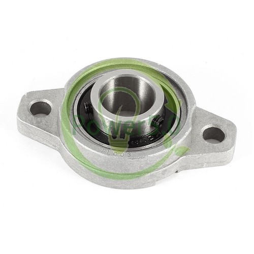 KFL003 17mm Shaft Mount Zinc-Aluminum Alloy Flange Pillow Block Bearing ...