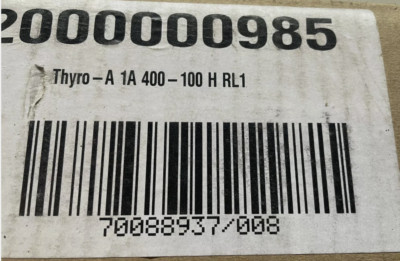 NEW AEG Thyro-A 1A 400-100 H RL1 power regulator 2 | eBay