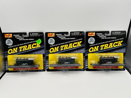 Lot Of 3 2000 Maisto On Track AT&SF Santa Fe Die-Cast Train Engines ...