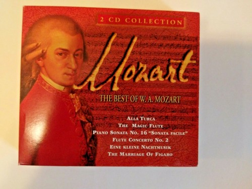 The Best of W.A. Mozart (CD, Dec-2000, 2 Discs, Delta Distribution ...
