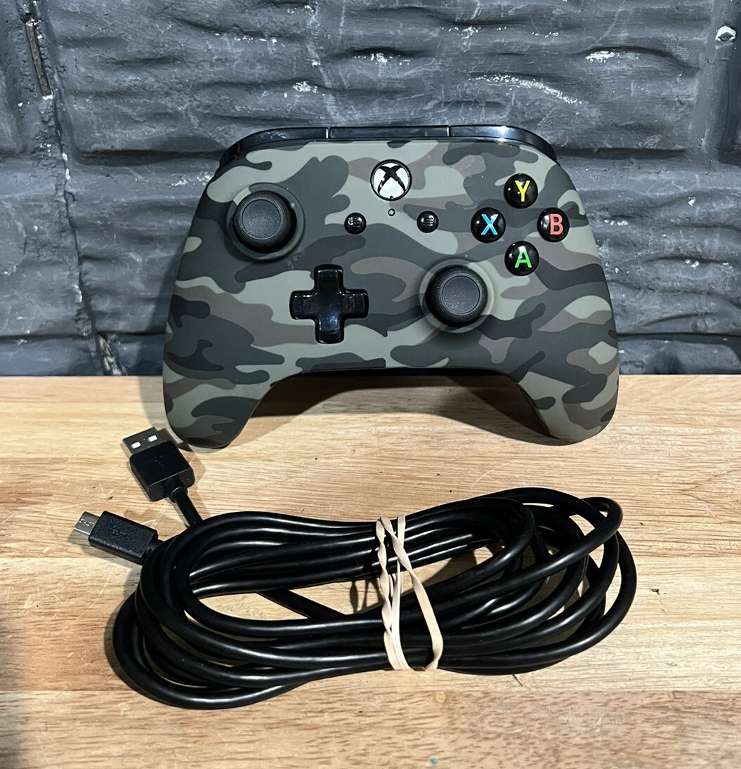 Green Camo Xbox One Controller