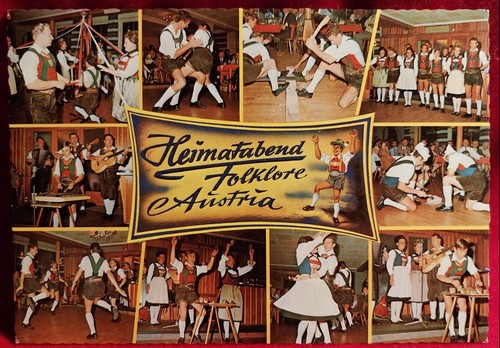 Postcard Austria Heimabend Folklore ( C 55 ) | eBay