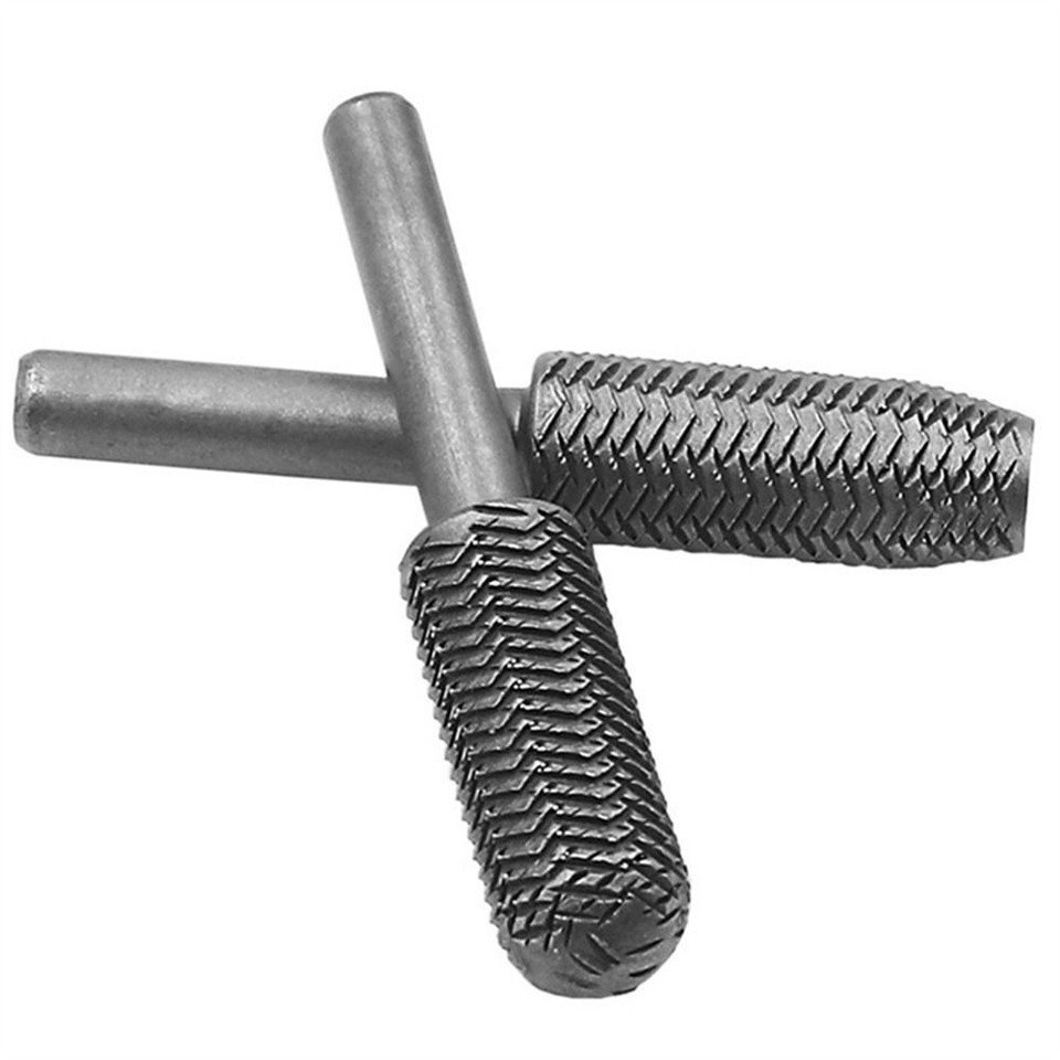 Burr Woodworking File Sanding Head Steel Rotary Rasp File Rotary Rasp ...