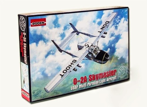Airplane Cessna O-2A Skymaster Scout 1/32 Scale Plastic Model Kit RODEN ...