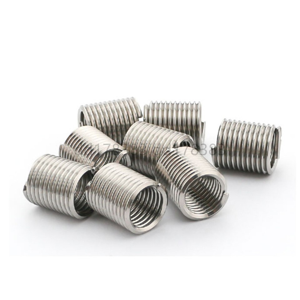 304 Stainless Helicoil Screws 4#-40 6#-32 8#-32 10#-24 Thread Inserts ...
