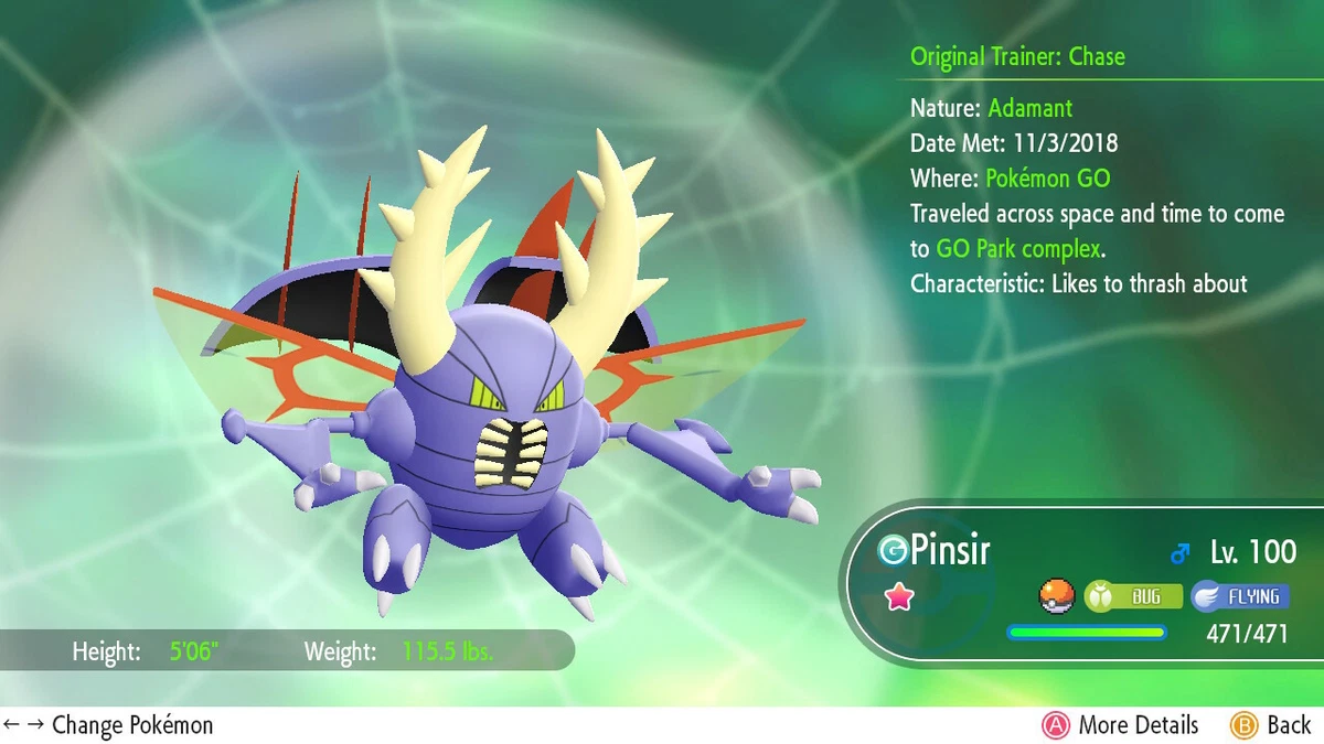 Shiny Mega Pinsir
