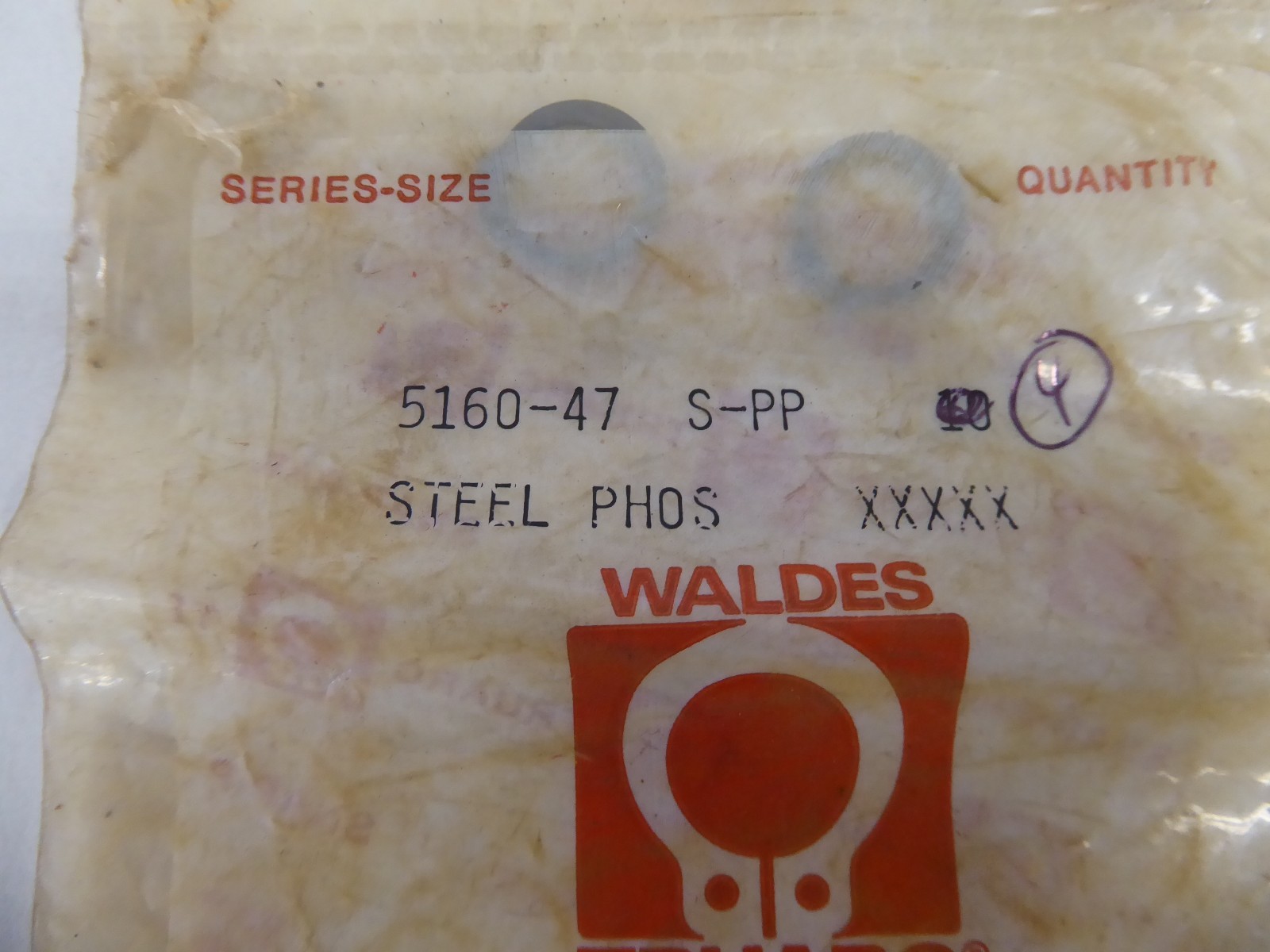 Waldes 5160-47-S-PP Retaining Ring Snap Ring (Pack of 4) | eBay