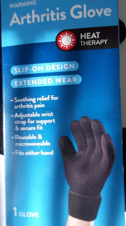 Walgreens Warming Arthritis Glove Heat Therapy One Size Reusable | eBay