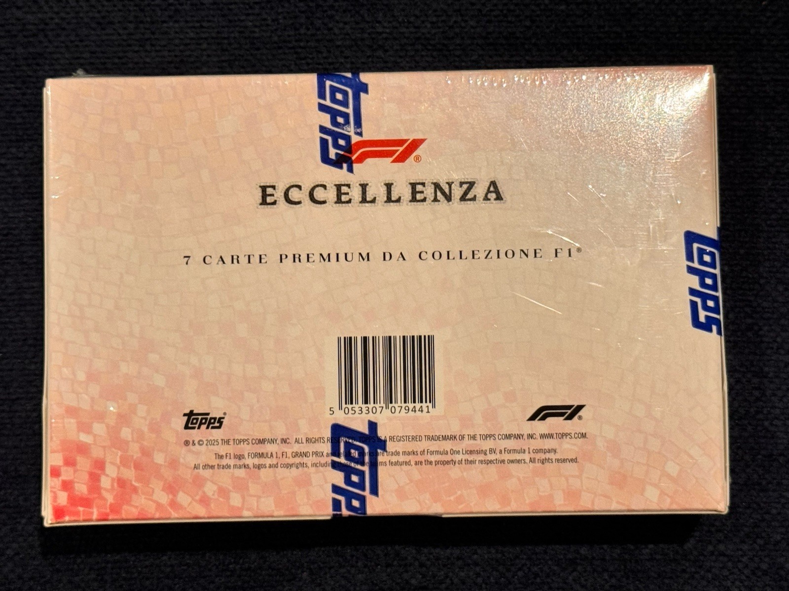 Topps F1 Formula 1 Eccellenza Hobby Box 2025 In Hand