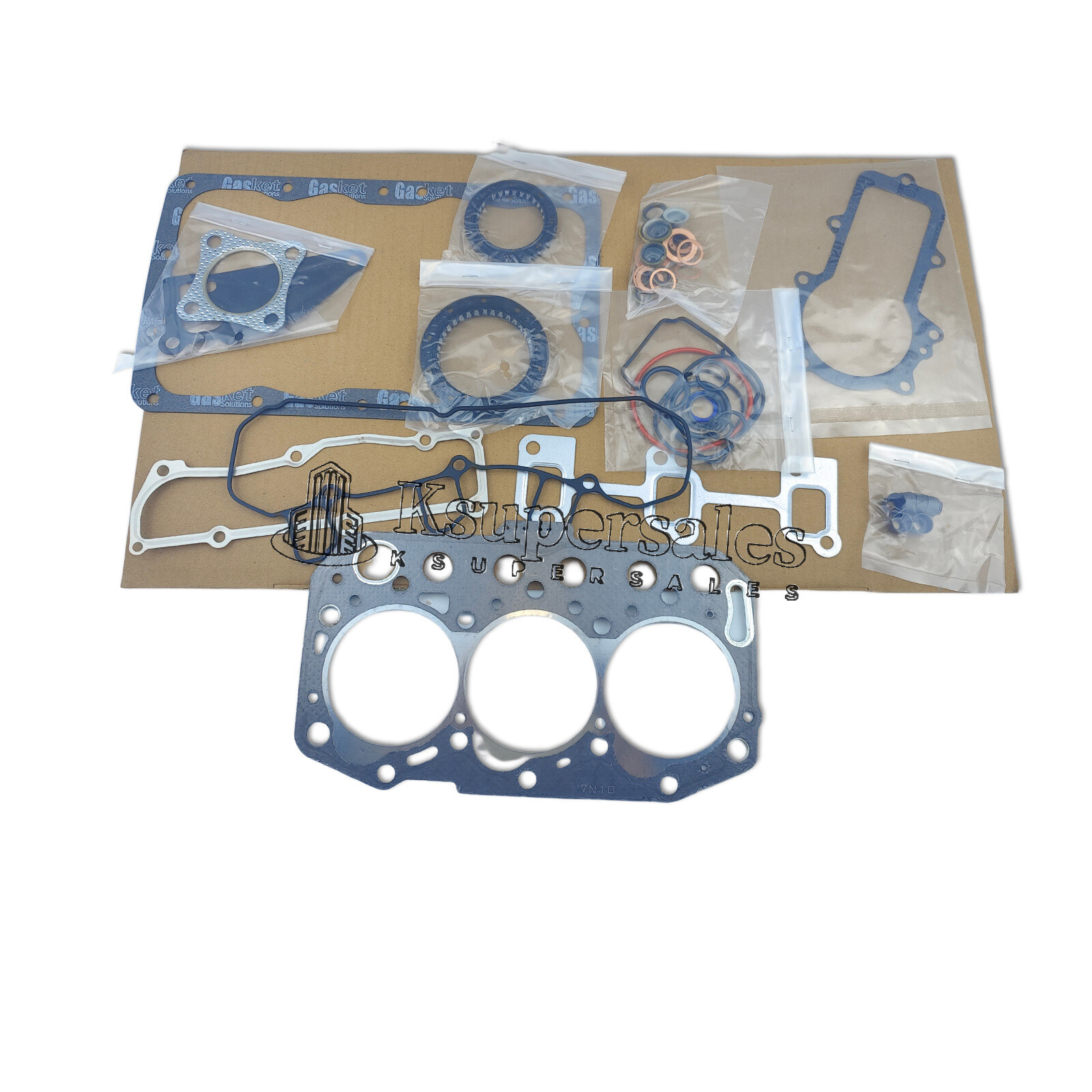 Complete Cylinder Head Full Gasket Kit for Yanmar 3TNV80 Engine for ...